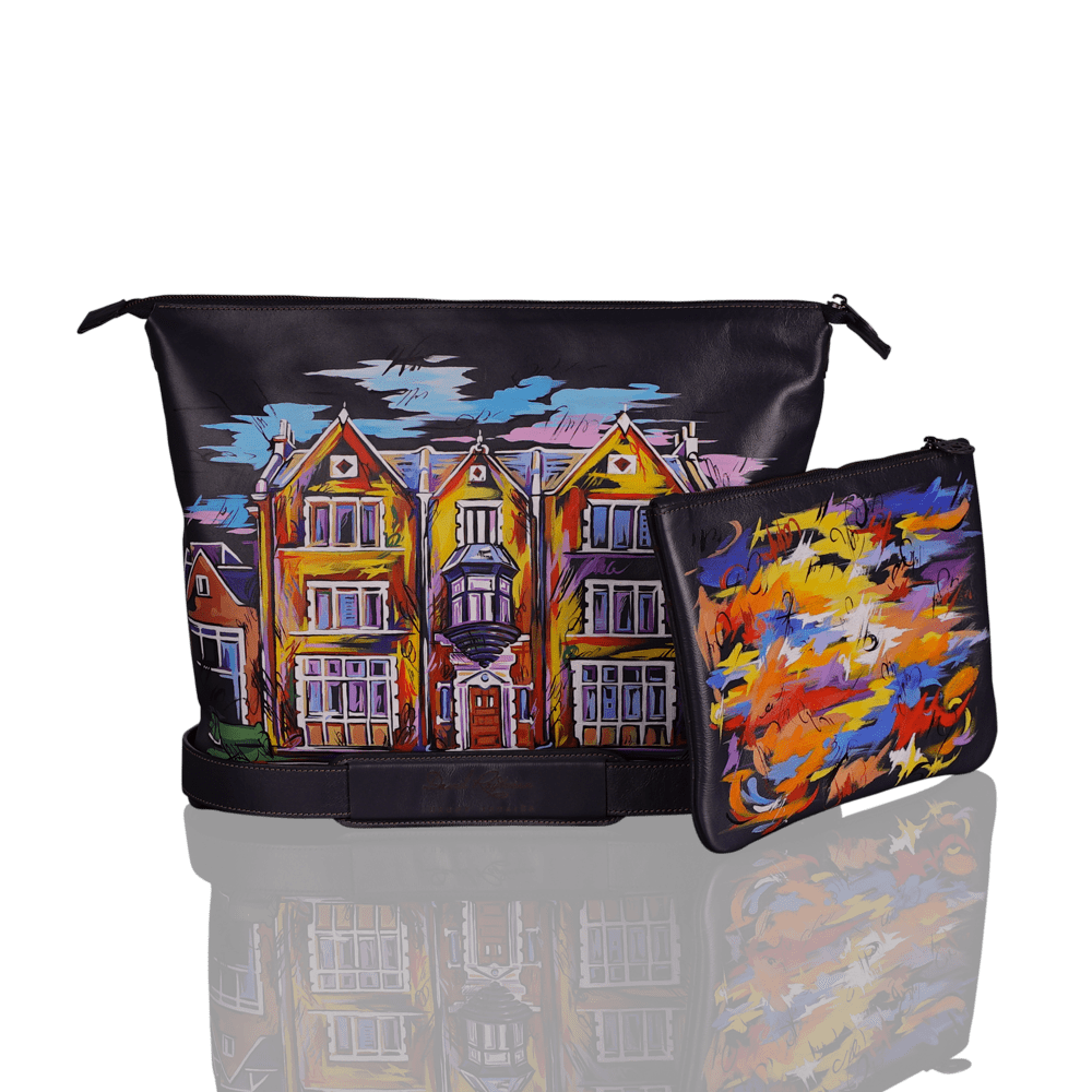 Set “Tzfat” for Talit and Tefillin ART collection - David Roytman